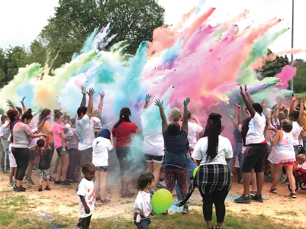 Colorful fun had at YMCA Healthy Kid event | Community ...