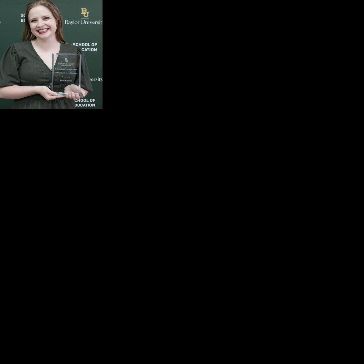 Slocum graduate honored by Baylor University | News | palestineherald.com