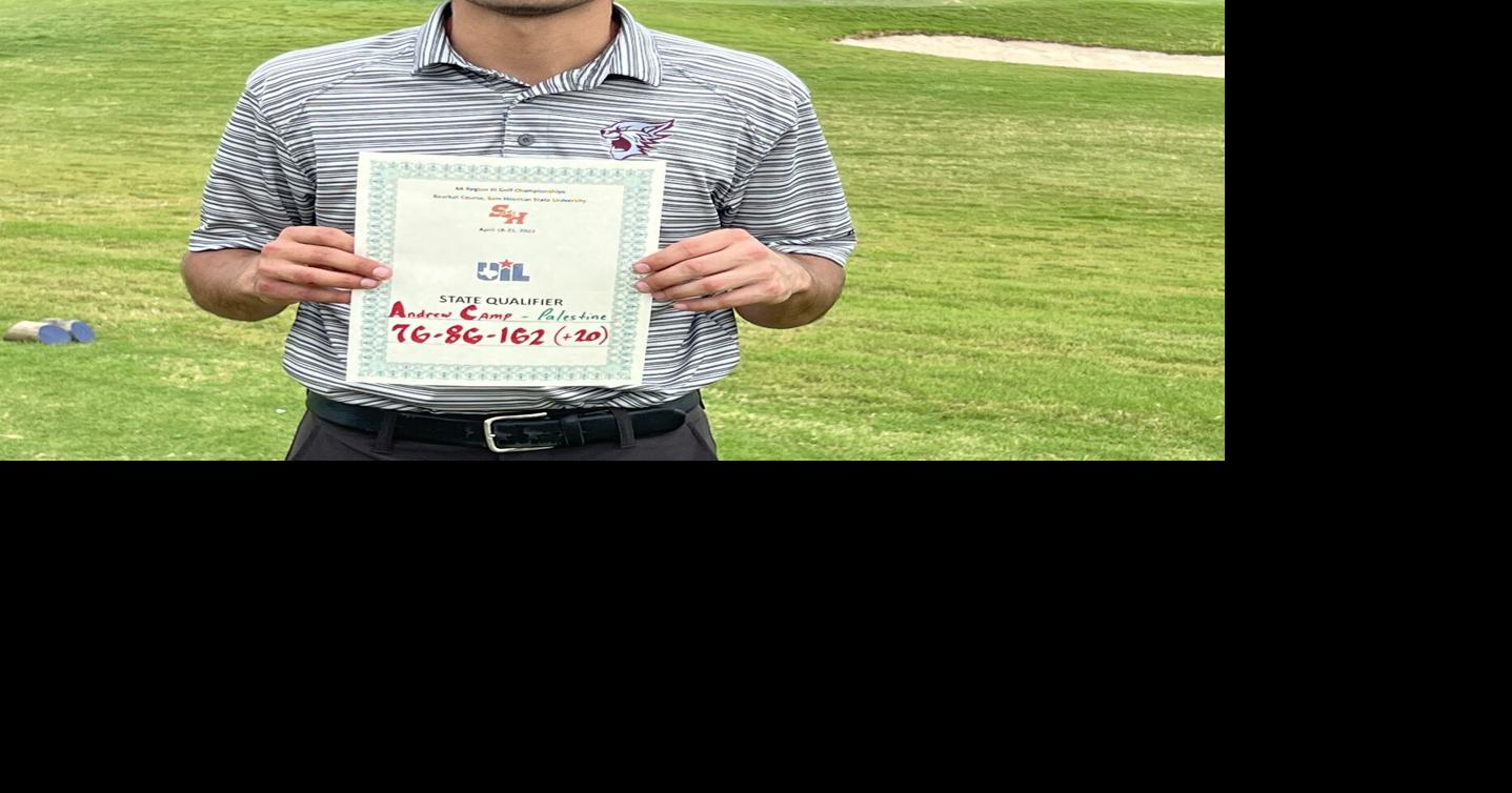 High school golf: Palestine's Camp qualifies for state tournament ...