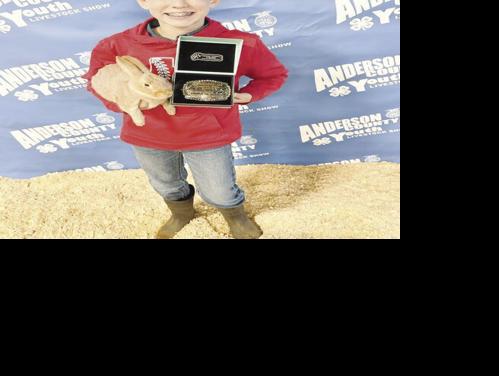 A buckle for Buck at the Anderson County Youth Livestock Show ...