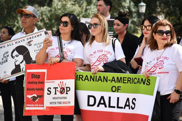 Rally at Texas Capitol wants to keep issues in Iran top of mind | Texas ...