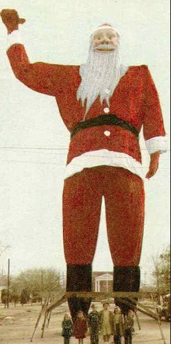 Big Tex traces its history to a giant Kerens Santa Claus | News ...