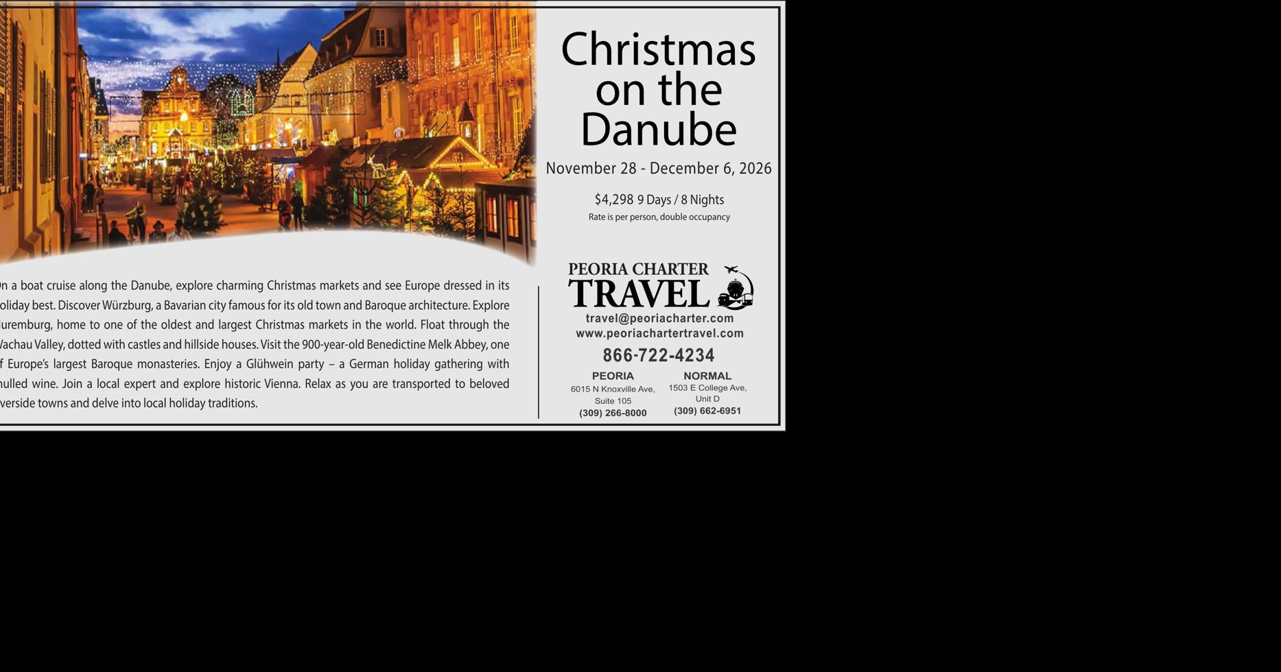 Peoria Charter Coach - Ad from 2025-12-28