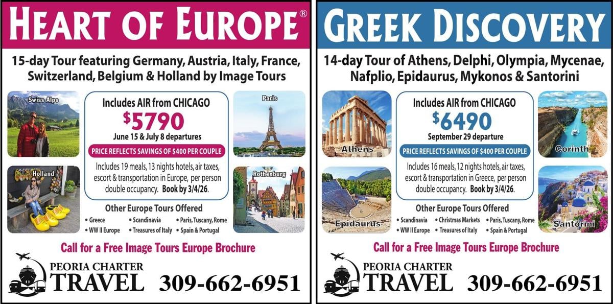 Peoria Charter Coach - Ad from 2026-01-25