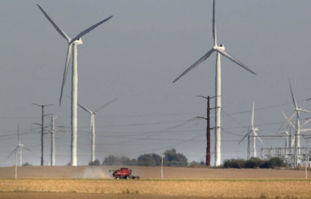 Wind turbines popping up across region