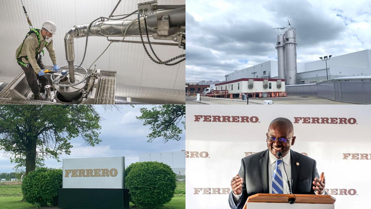 Ferrero's North American chocolate processing facility opens