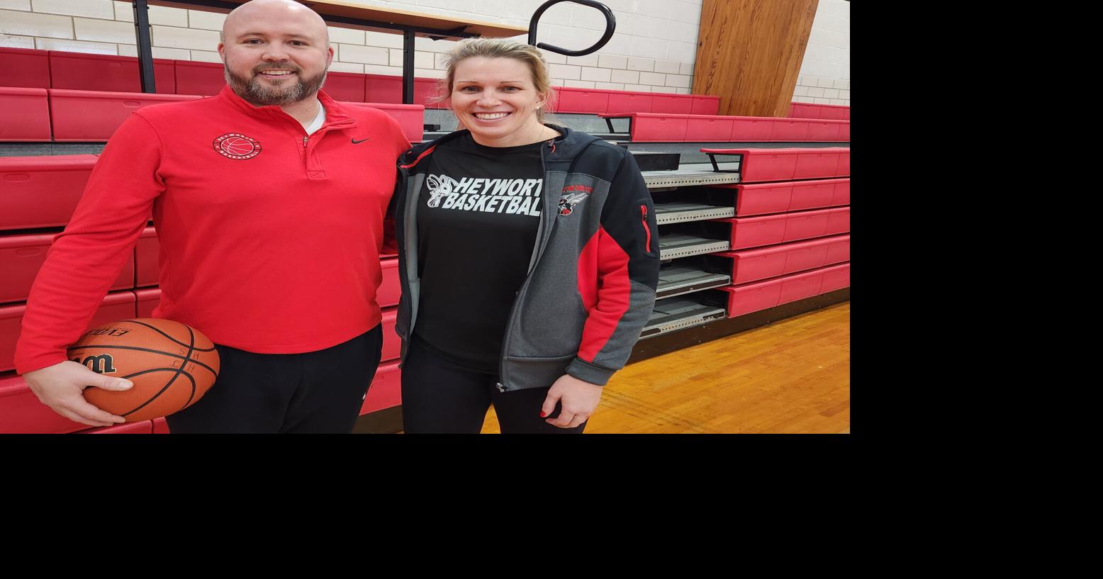 Kindred: Heyworth coaches Ashlee and Josh Slayback love hoops, and each other