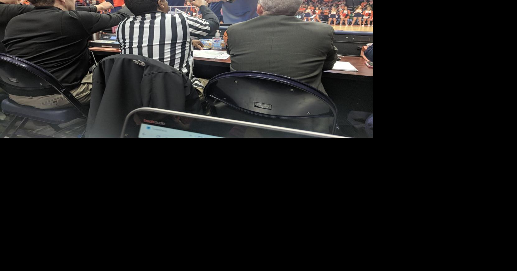 Illinois official scorer Edgar Brummett plays a vital role from his ...