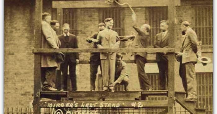 Gallows from Illinois’ last public hanging found