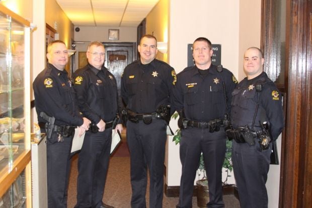 Gibson City Police officers receive commendations