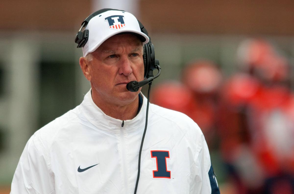 New Illini AD fires football coach Cubit