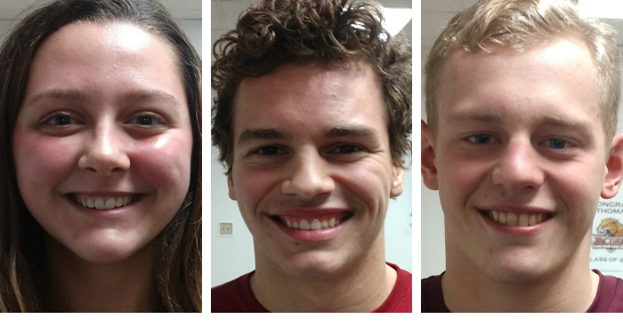 Swimmers Ashley Bengtson, Thomas Reedy and Ben Rutledge sign letters of ...