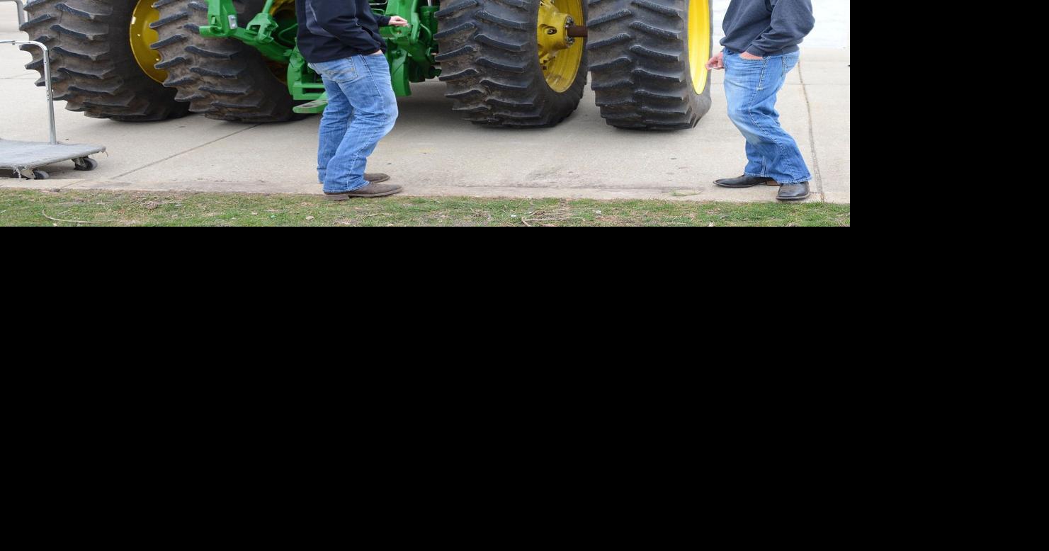 Corny superhero, tractor part of Ag Day