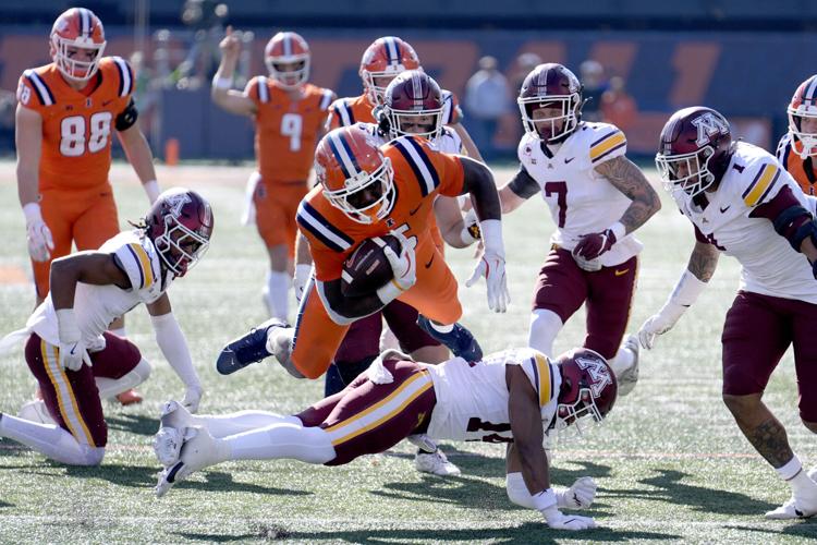 Josh McCray healthy and thriving for Illinois football