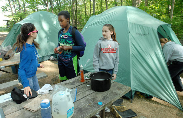 Camping part of program to teach students outdoor lessons