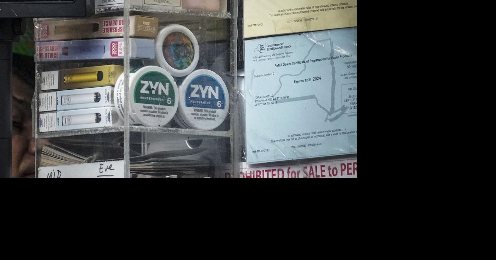 Zyn nicotine pouches are all over TikTok, sparking debate