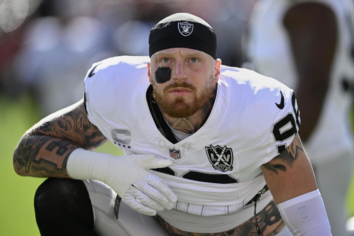 Bears wary of Raiders All-Pro edge rusher Maxx Crosby