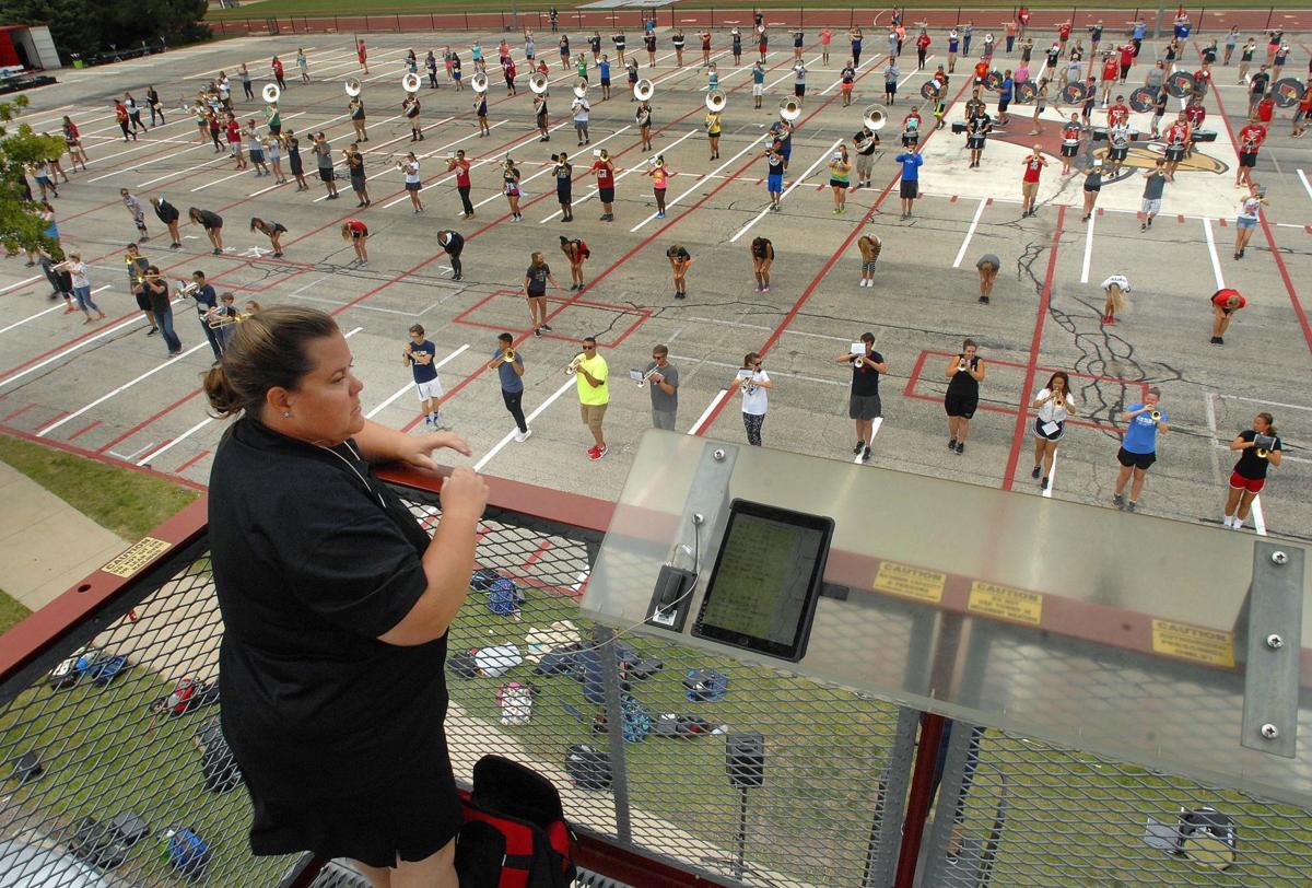 Photos: New ISU band director Polly Middleton looks for perfection ...