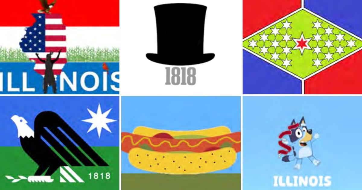 See The 4800 Rejected Designs For Illinois New State Flag
