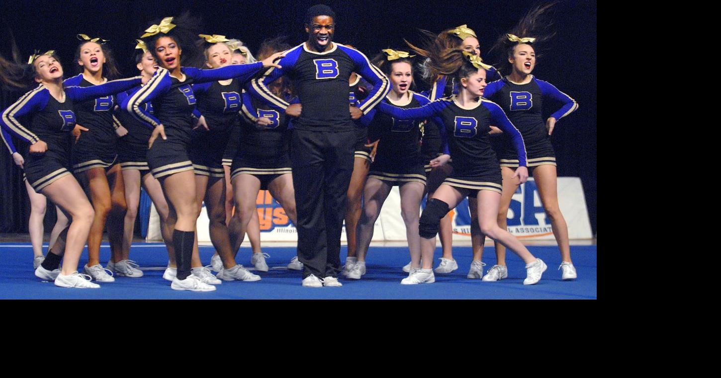 Photos: Bloomington High School at IHSA cheerleading competition
