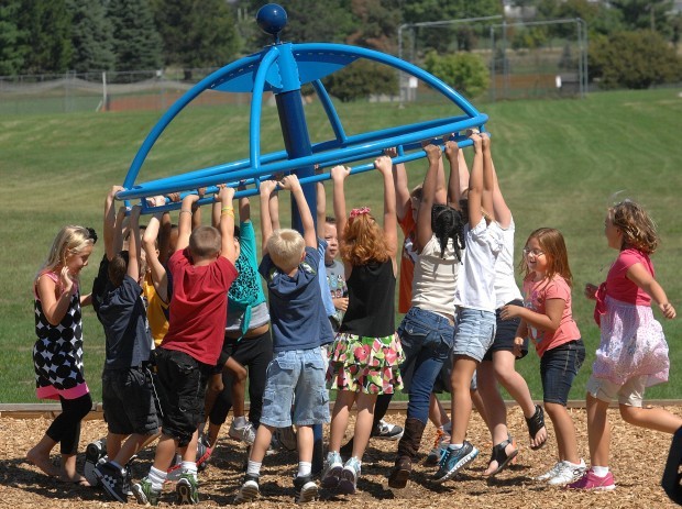 Parkside gets hoped-for playground