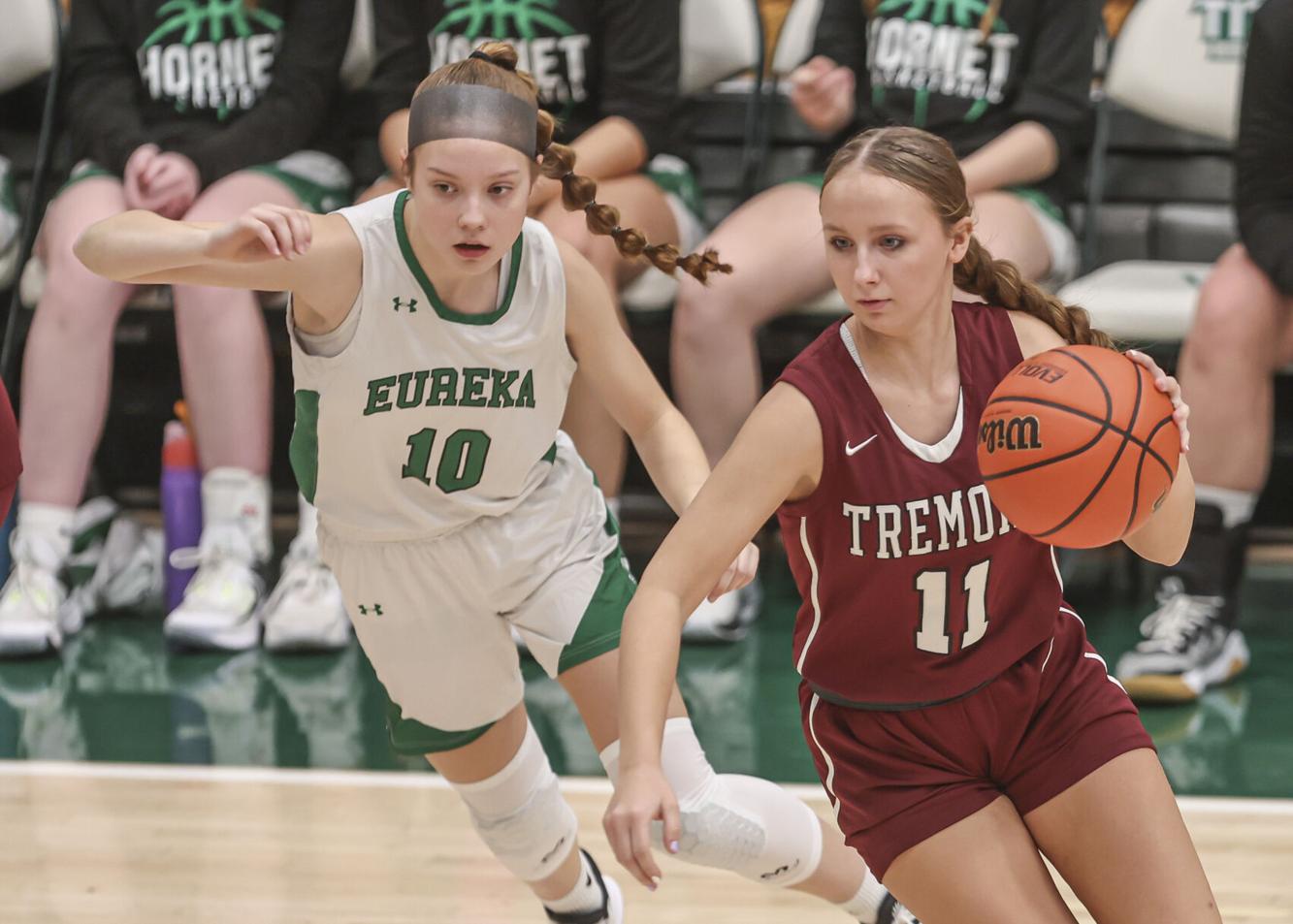 Eureka, Deer Creek-Mackinaw girls secure semifinal victories
