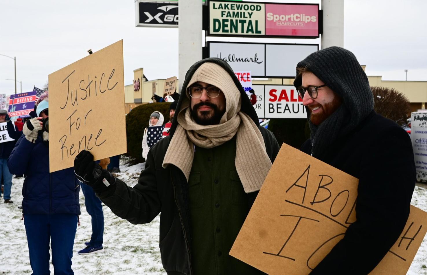 Gallery: Bloomington-Normal residents gather Jan. 11, 2026, to protest ICE
