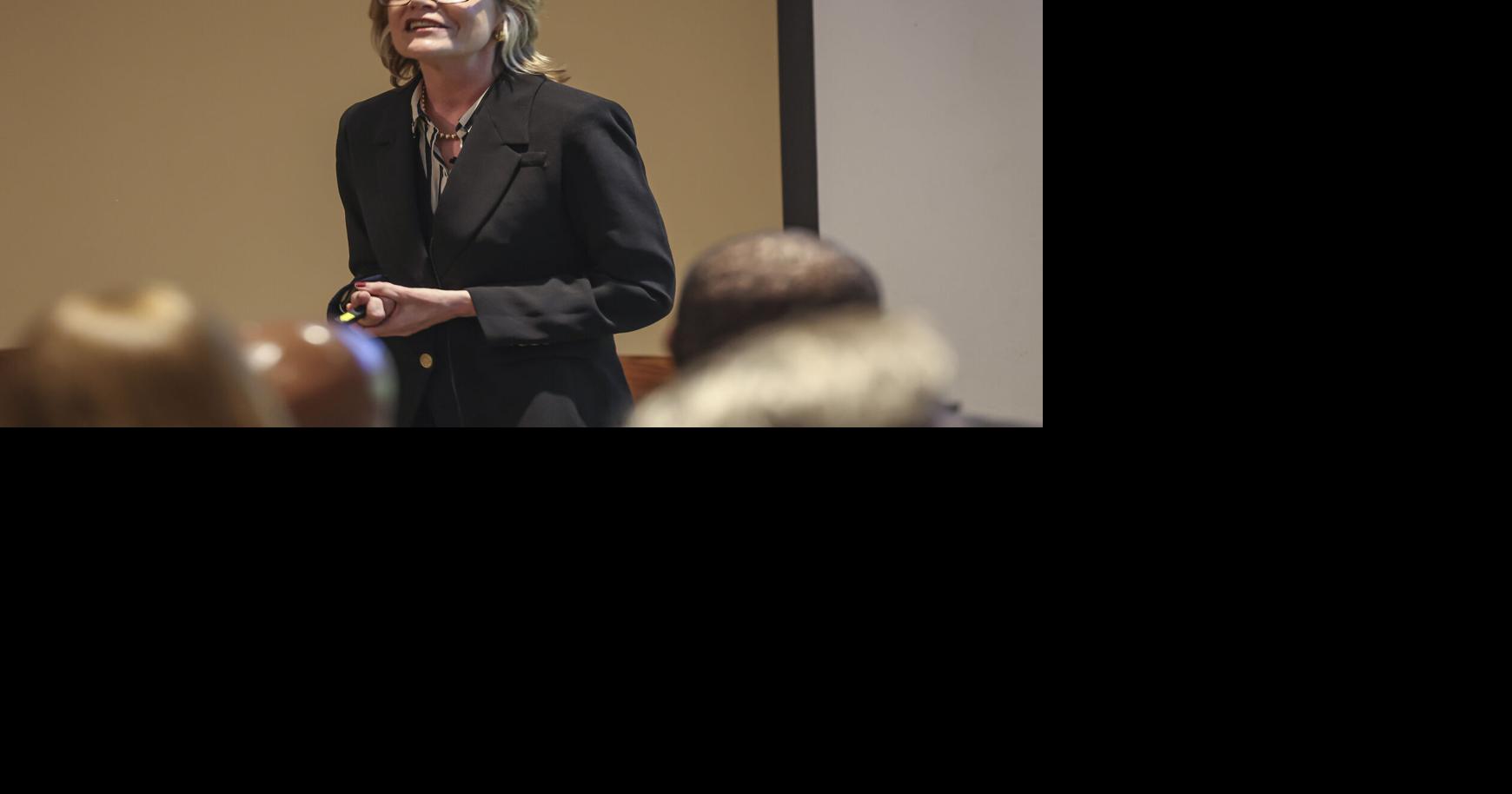 Former ISU dean touts storytelling, fundraising skills in presidential ...