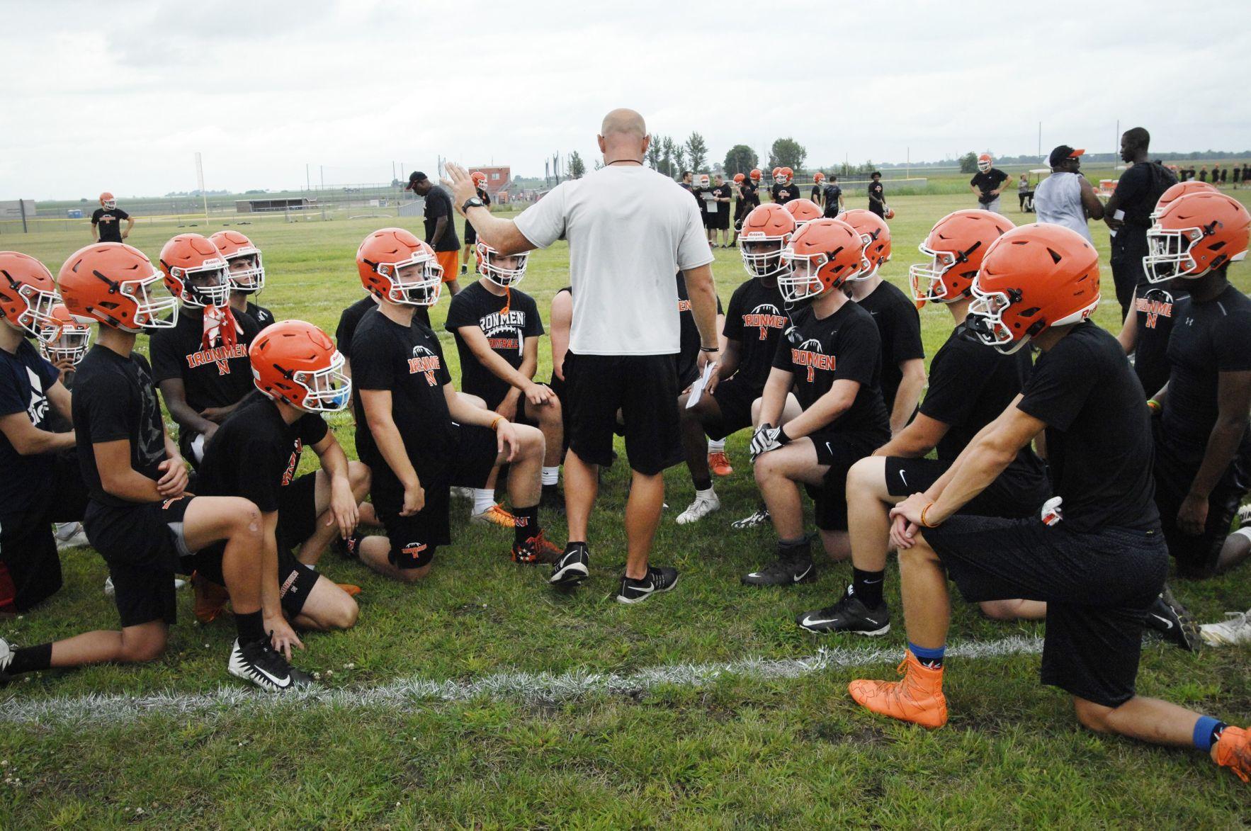 Photos: Normal Community holds class for its opening day football practice