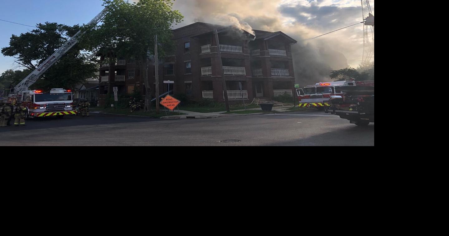 Structure fire reported in Bloomington Wednesday morning