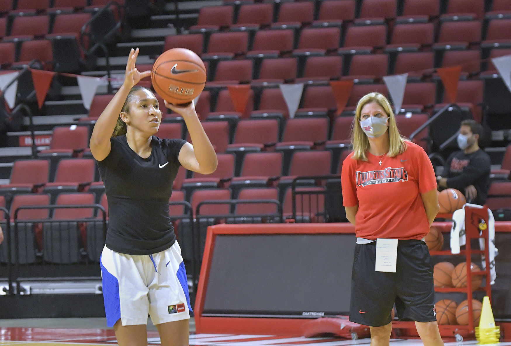 Watch now: Olympic athlete brings experience back to ISU basketball ...