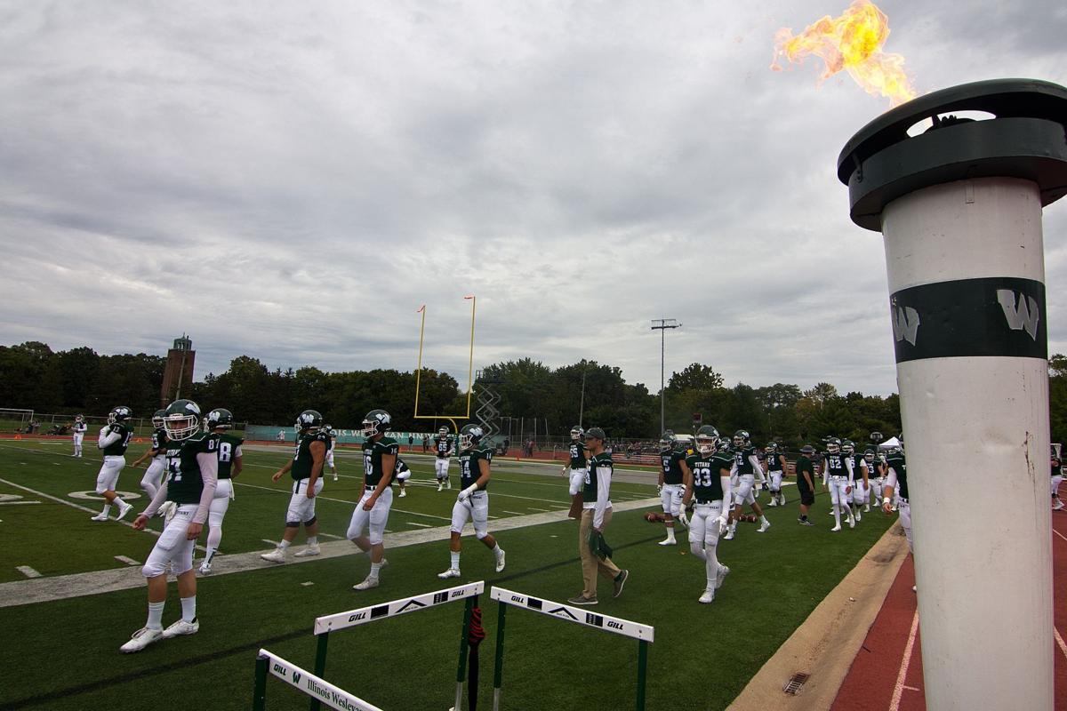 Illinois Wesleyan football team getting work done in practices with eye ...
