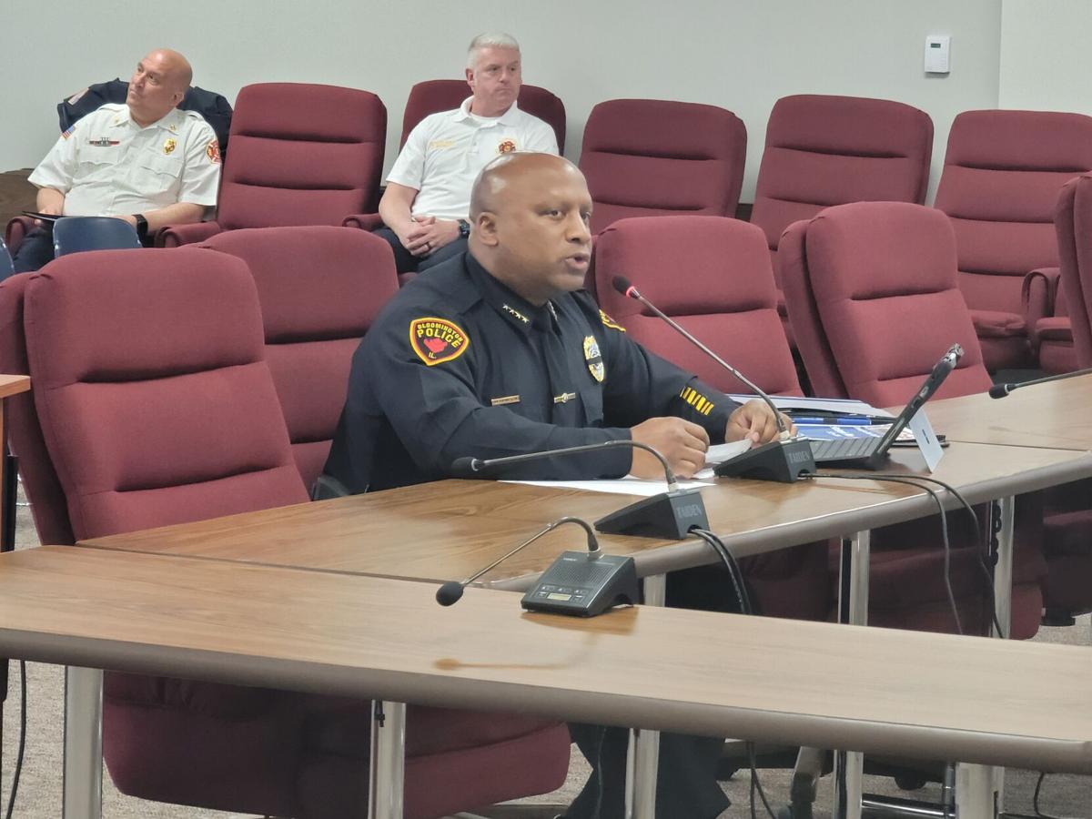 Bloomington Police Chief Jamal Simington