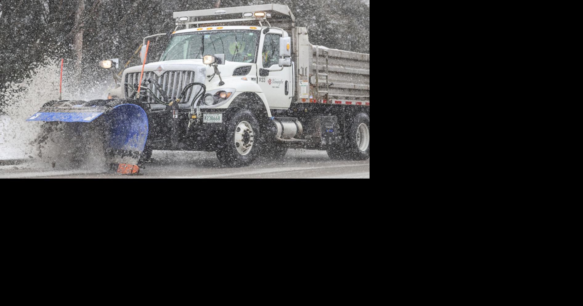 Friday snow causes numerous crashes in McLean County, but warm weather ...