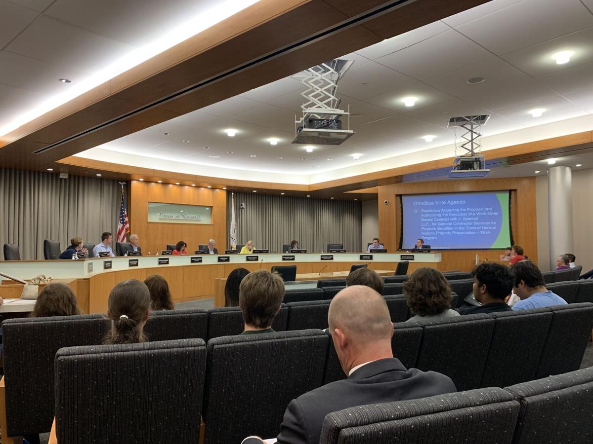 Normal Town Council OKs historical preservation work ahead of winter