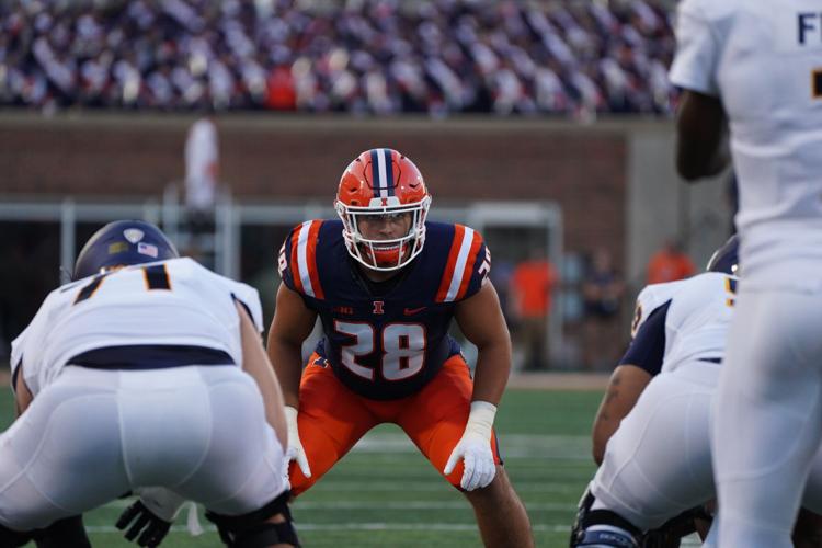 Dylan Rosiek carrying spark into starting linebacker job