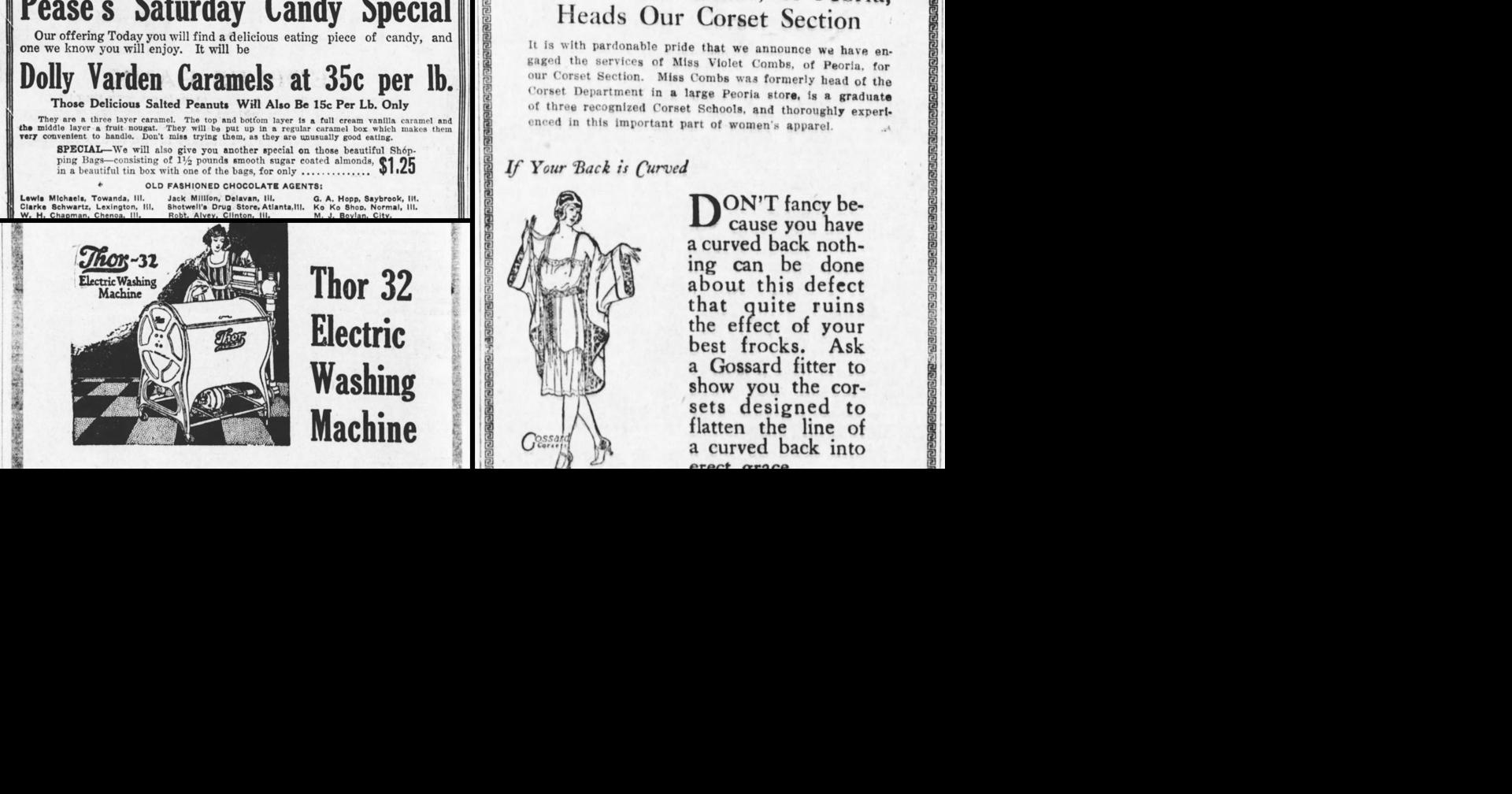 101 years ago: See vintage Pantagraph ads from 1922