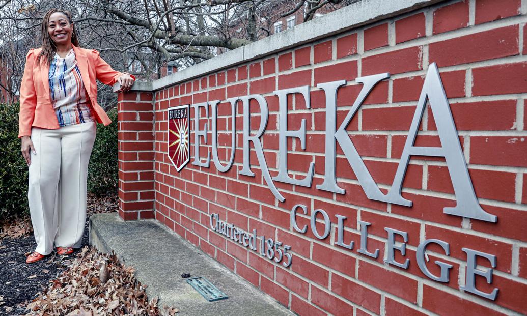 Eureka College President Jamel Wright looks to past, future