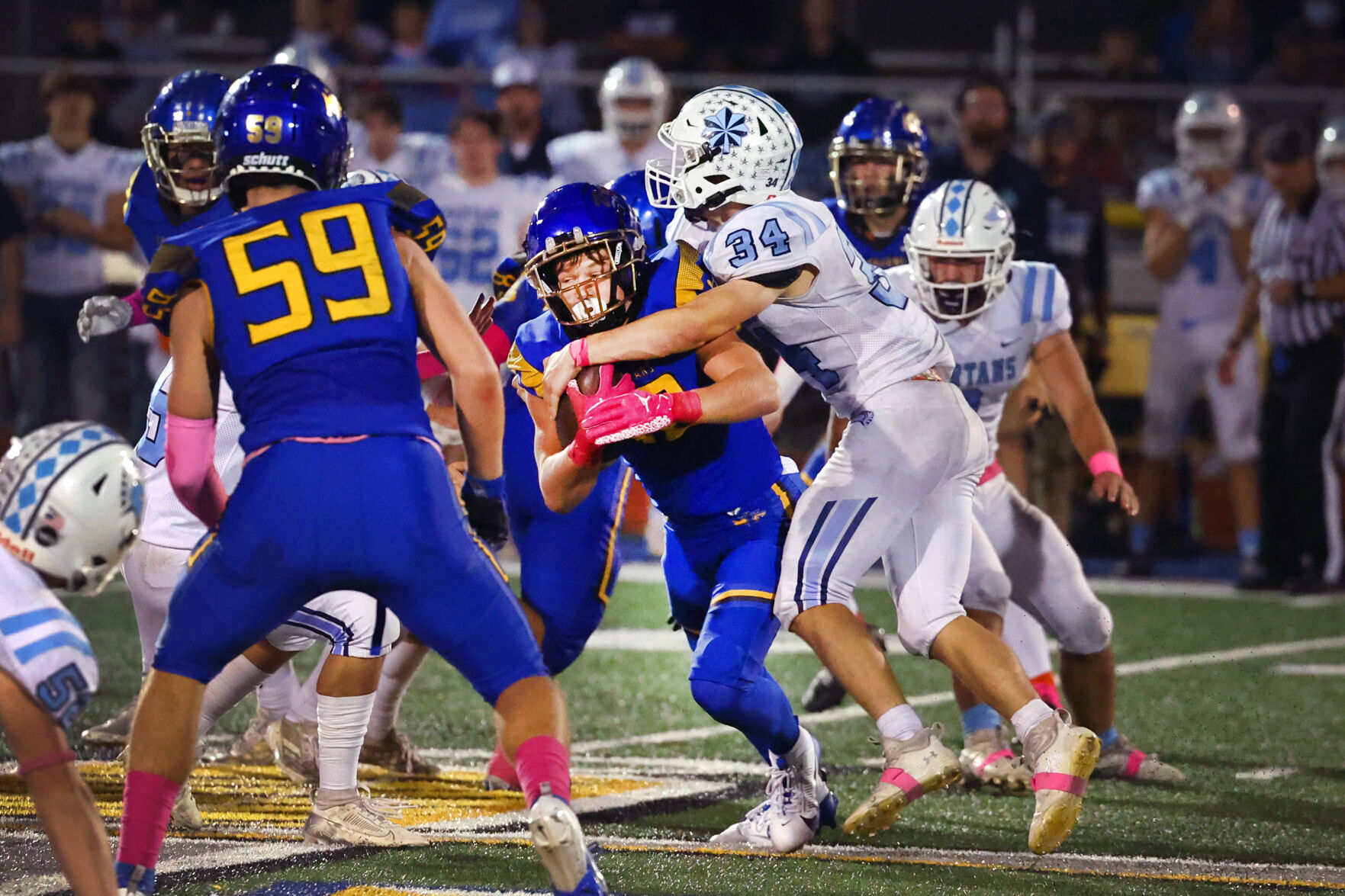 Olympia football strives for more behind running of Lollar