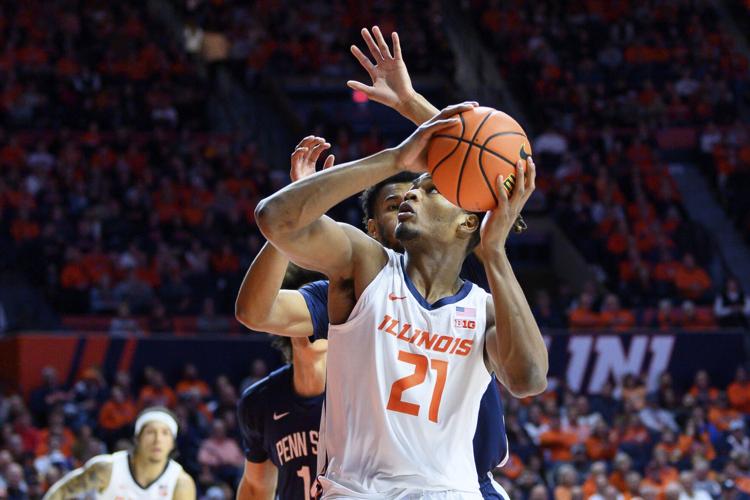 Illinois' Morez Johnson Jr. out with a broken wrist