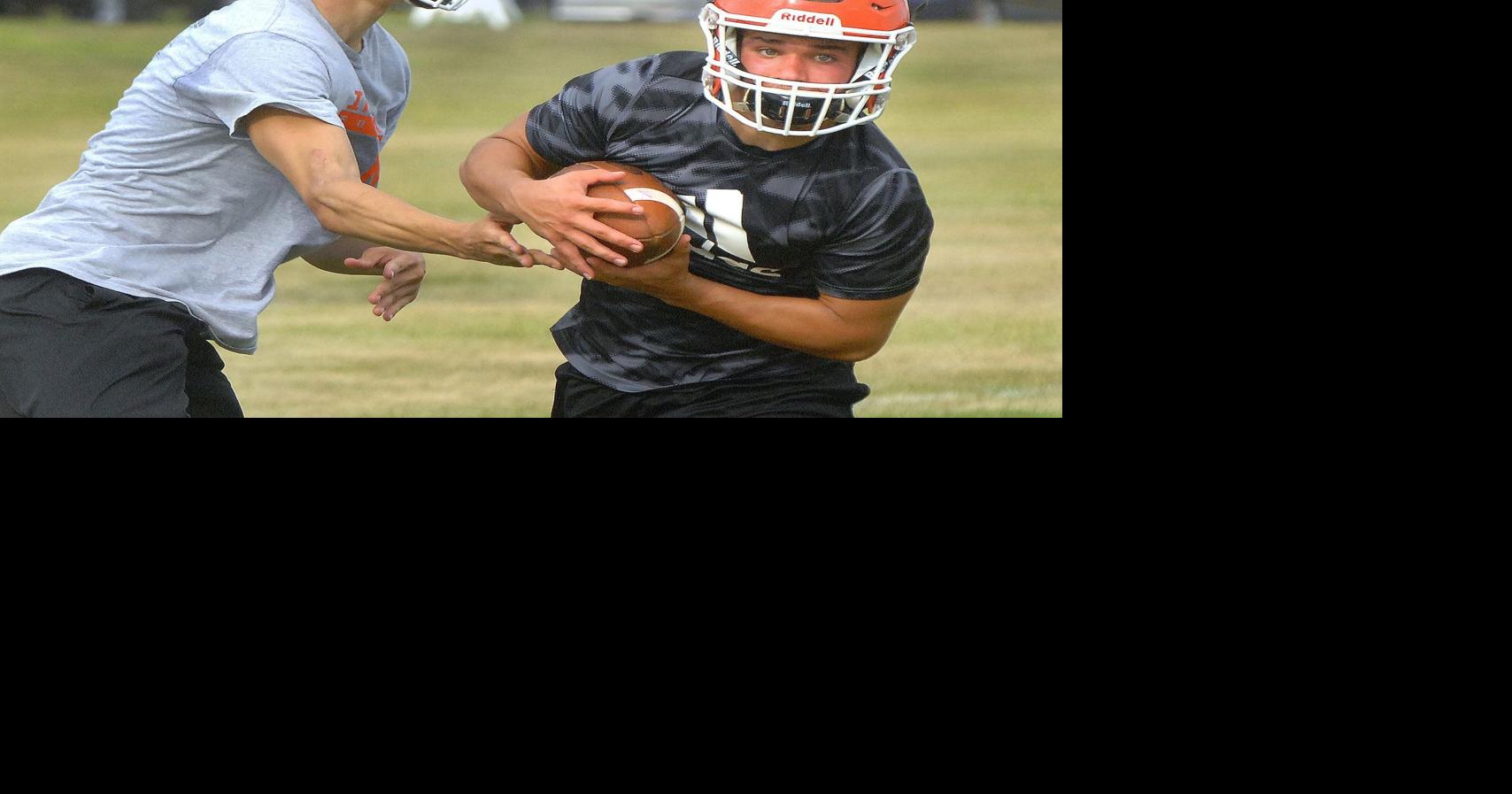 Photos: Normal Community football team runs first-day drills
