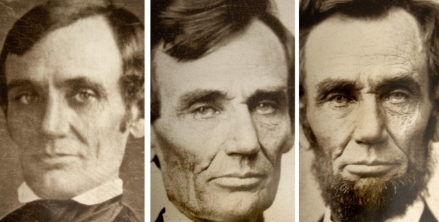 Lincoln's face gets special attention in new book
