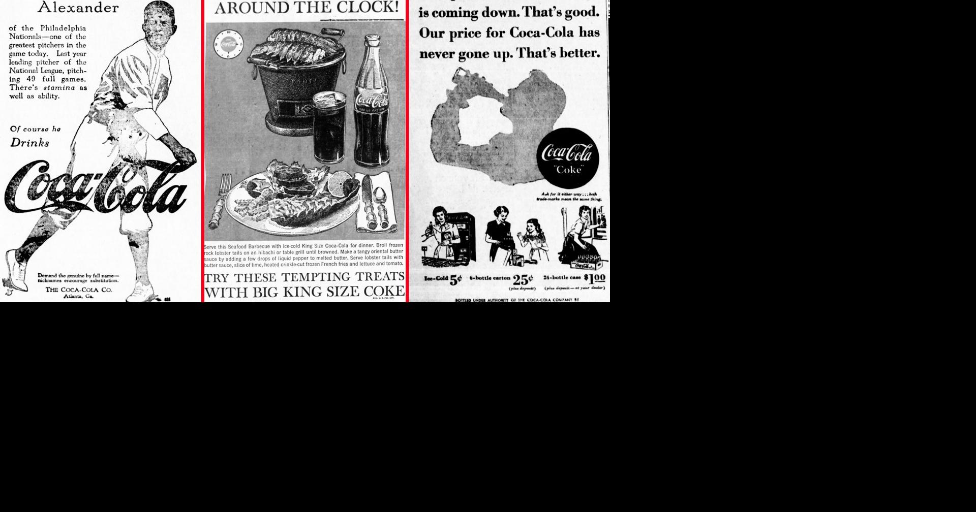 See vintage Coke ads from The Pantagraph