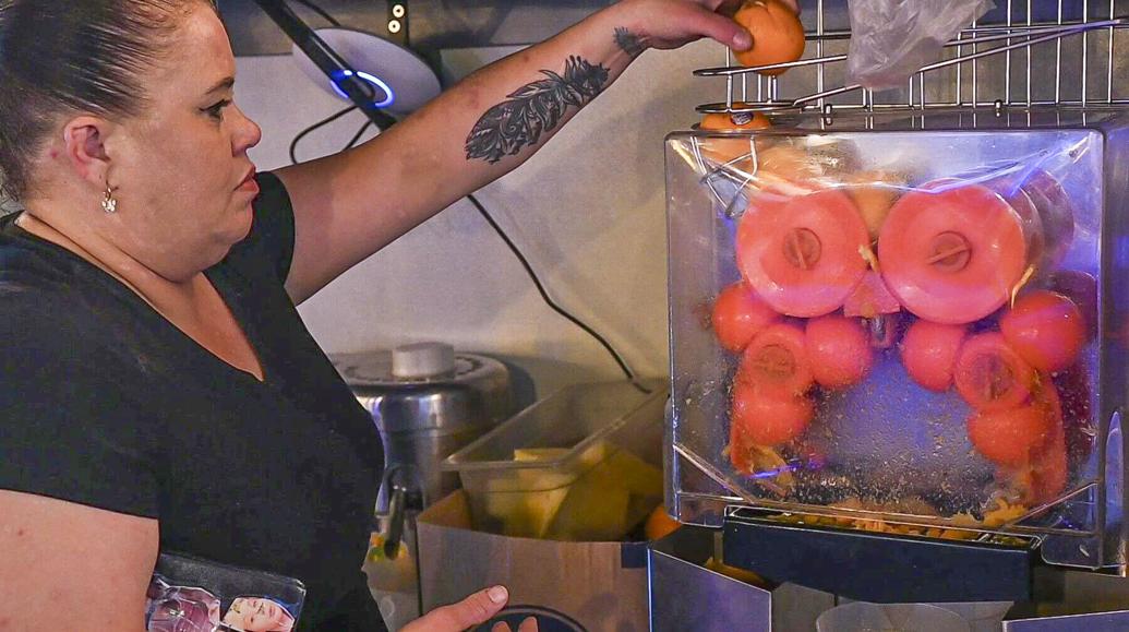 Inside Froth & Fork in Bloomington