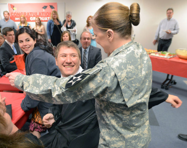 Army mom surprises son at ISU graduation