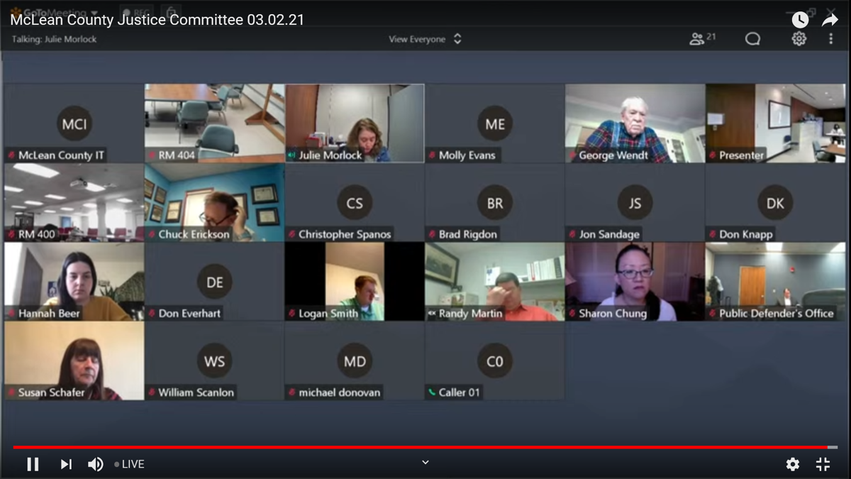 McLean County Justice Committee holds off on resolution supporting ...