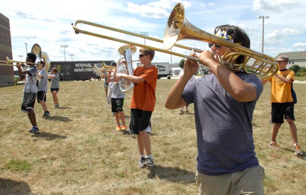 Keeping it cool: Pleasant weather favors area band camps