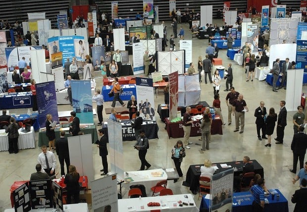 ISU’s job fair has optimism for paid interns