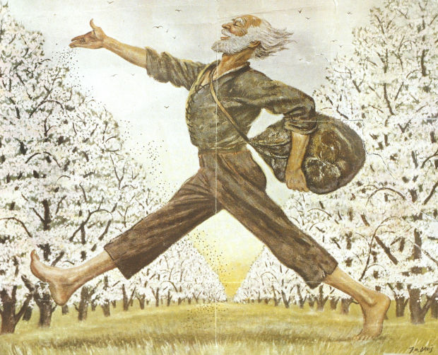 Exhibit sheds light on the real Johnny Appleseed | Ragged-body ...