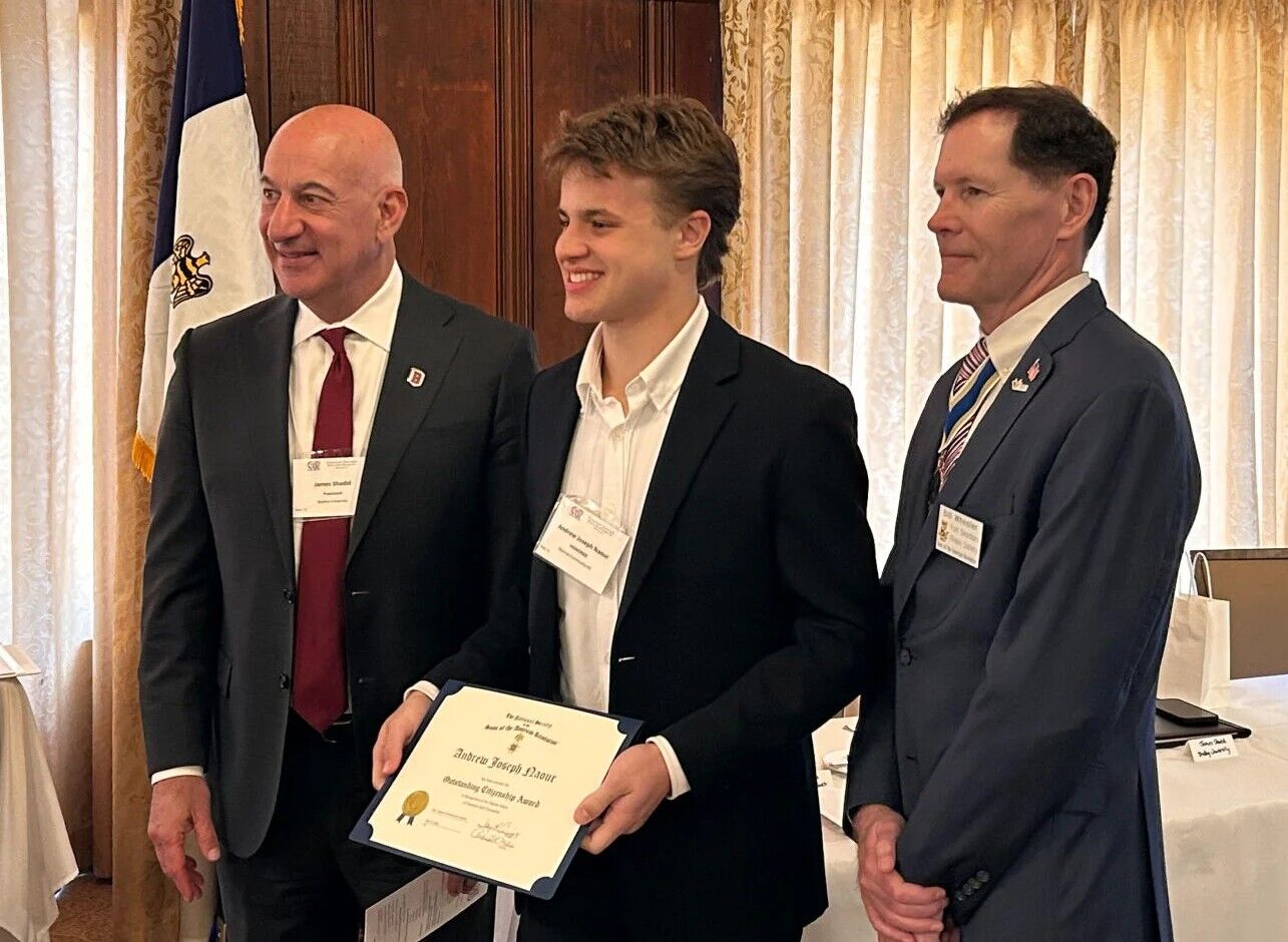 Bloomington Sons of American Revolution awards scholarships
